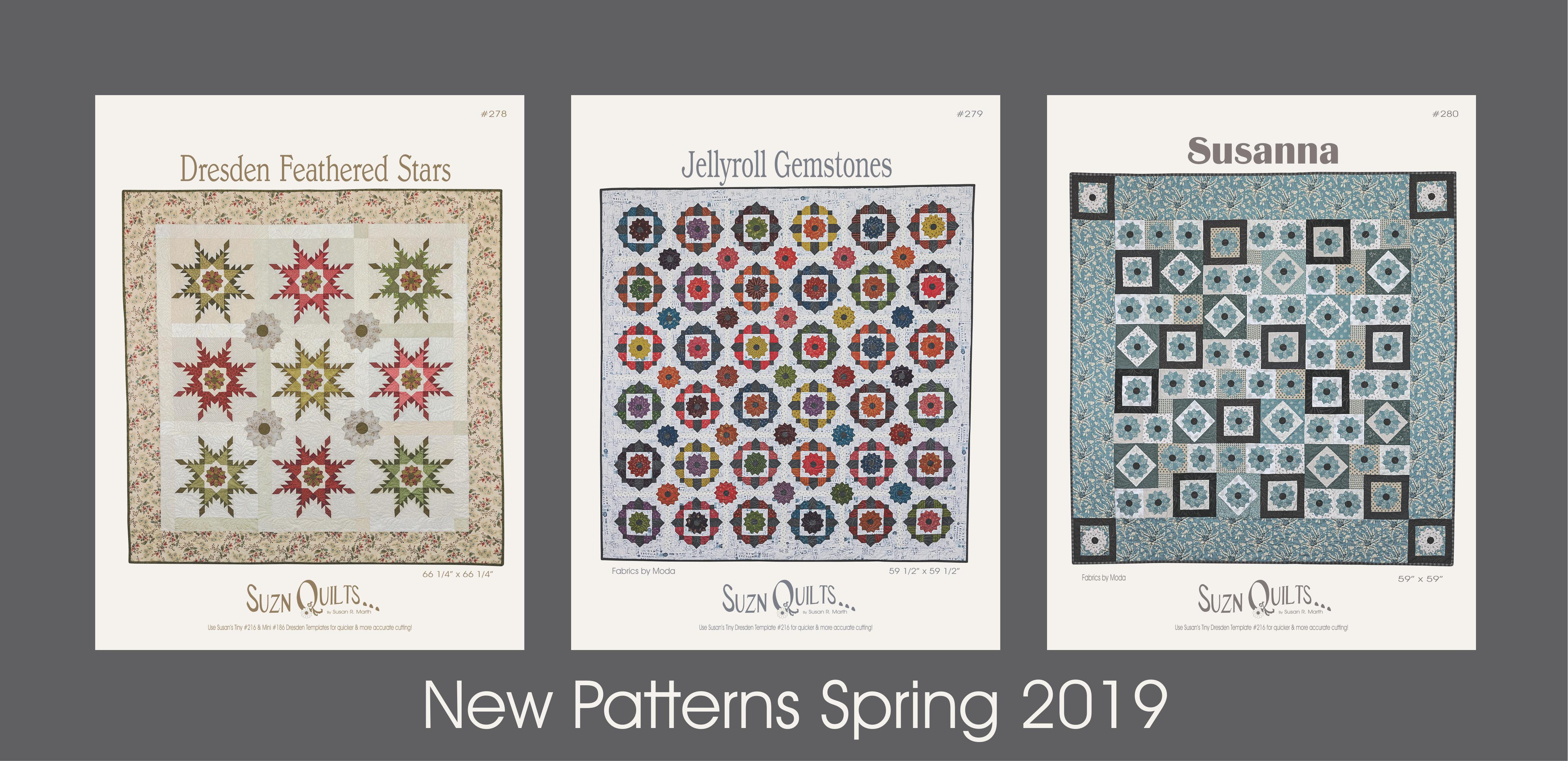 Newly Released Suzn Quilts’ Pattern Give-Away Tonight – Quilting my way ...