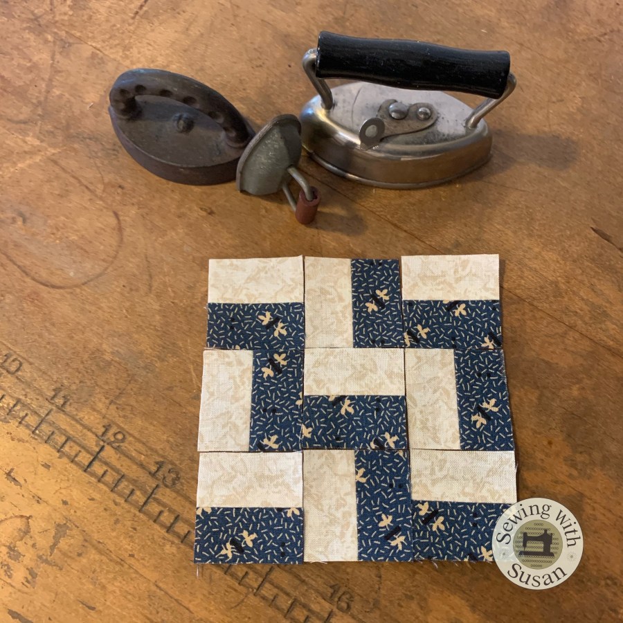 1-A-Day, 3″ Blocks — Virginia Worm Fence – Quilting my way through life!